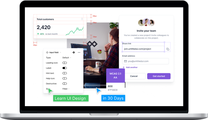 Download Jesse Showalter – 30-Day UI Design Program – Courses for Jobs